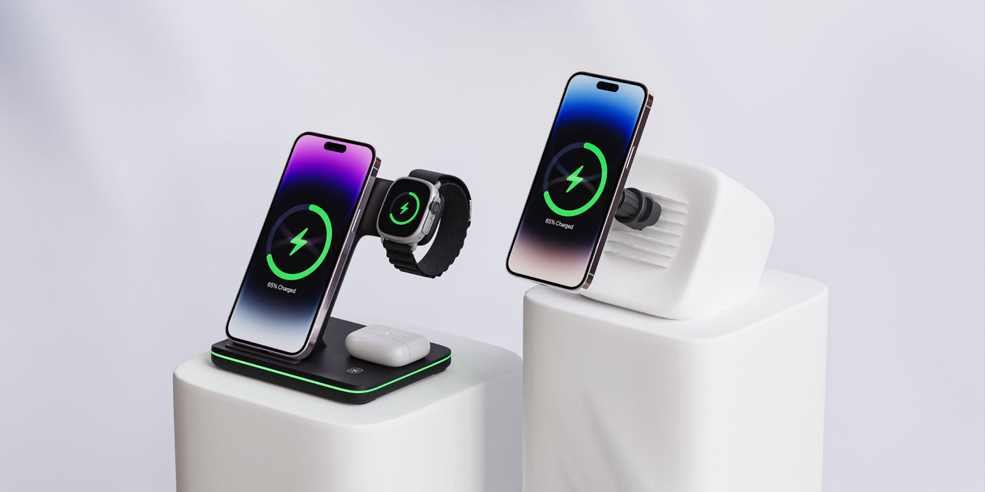 Evolved Chargers® | Offical Site | Best 3 in 1 Qi Wireless Charger