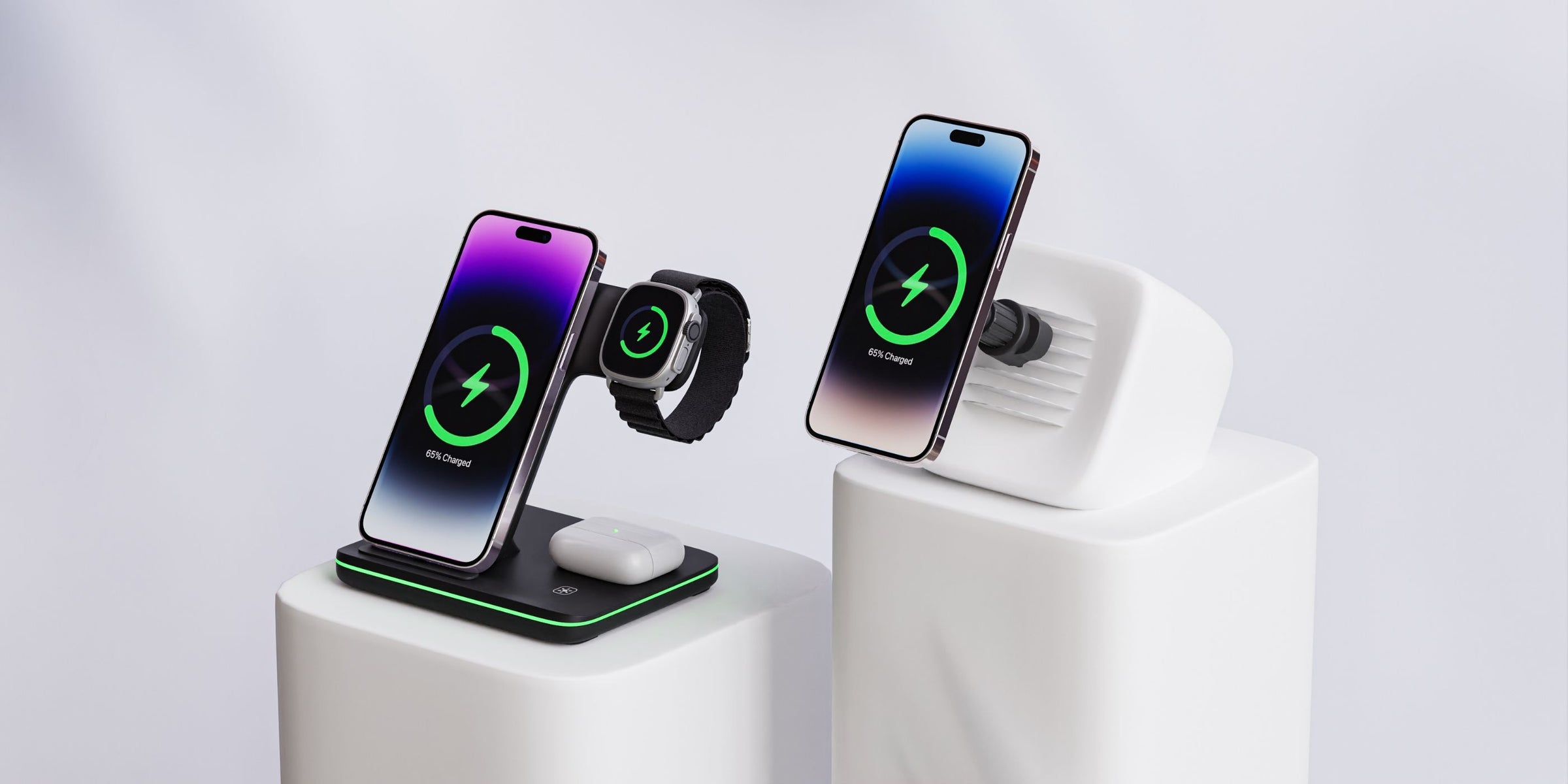 Evolved Chargers® | Offical Site | Best 3 in 1 Qi Wireless Charger