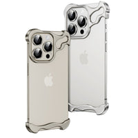 Minimal Metal Case for Apple iPhone, Slim, Lightweight, and Bumper Design