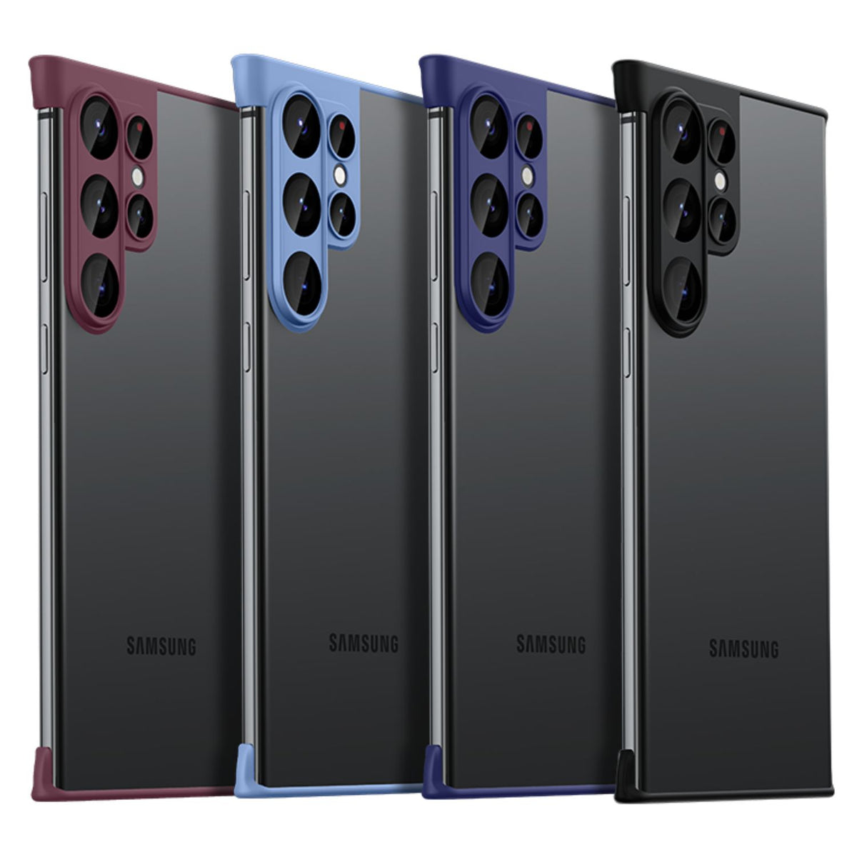 Slim Minimal Bumper Case for Samsung Galaxy, Lightweight & Durable