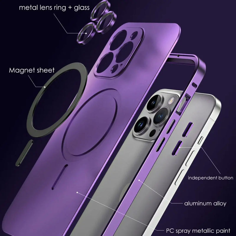 MagSafe Metal Case for iPhone 14 Pro Max | Apple Magnetic iPhone Case ...