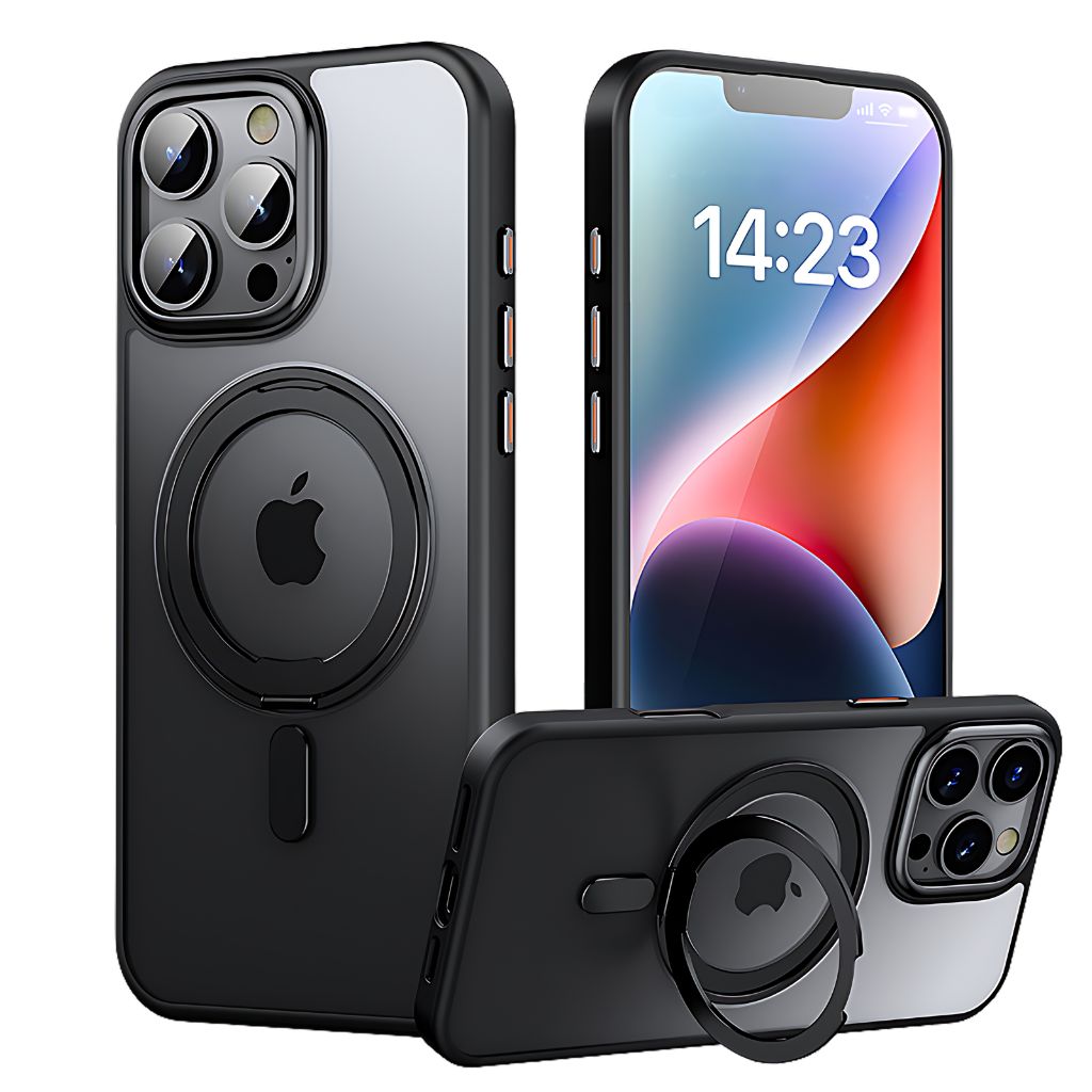 MagSafe iPhone Case with Kickstand, Durable & Magnetic Design