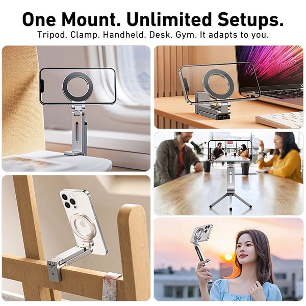 Portable Magnetic Phone Holder with MagSafe