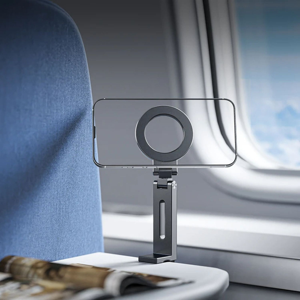 Portable Magnetic Phone Holder with MagSafe