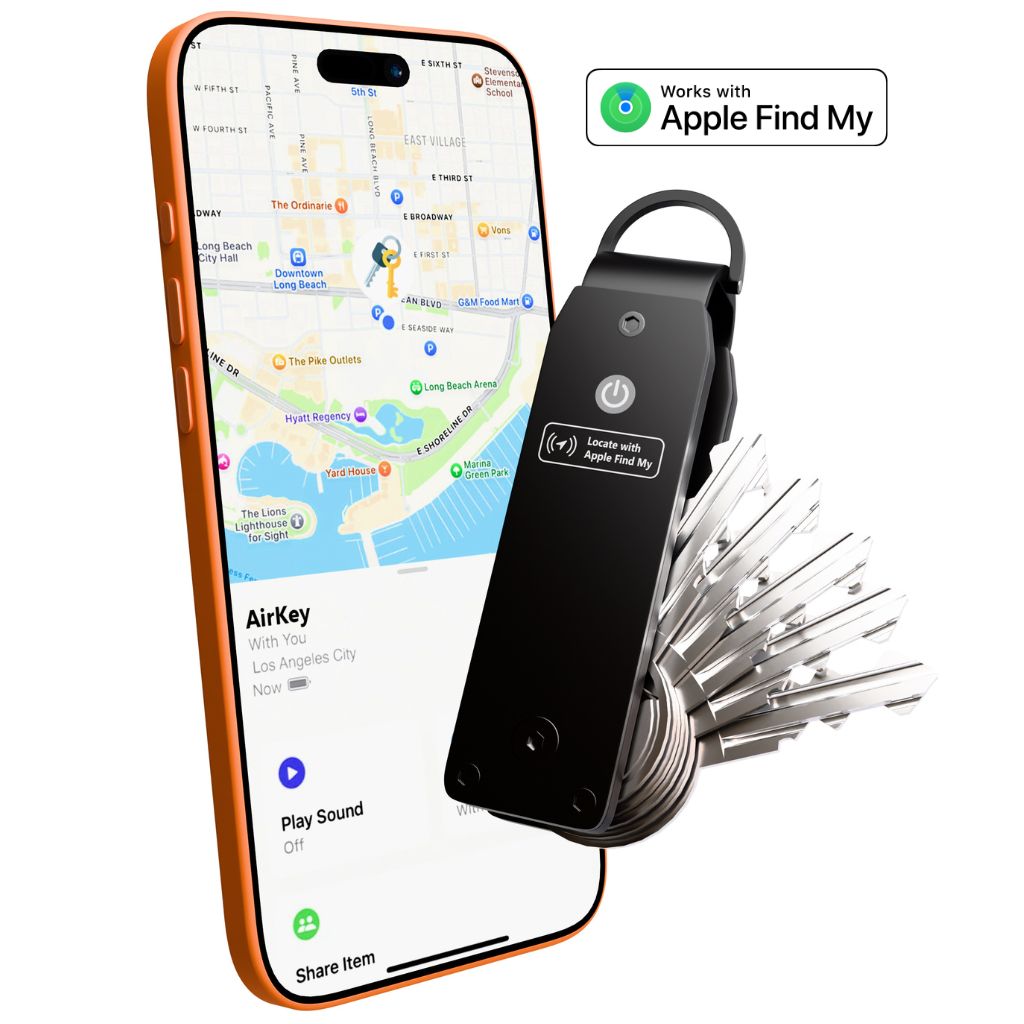 Smart Key Organizer with Apple Find My | Compact Minimal Key Holder