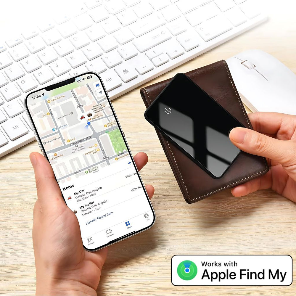 Air Tracking Card for Wallets, Bluetooth 5.1, Apple Find My, Anti-Lost ...