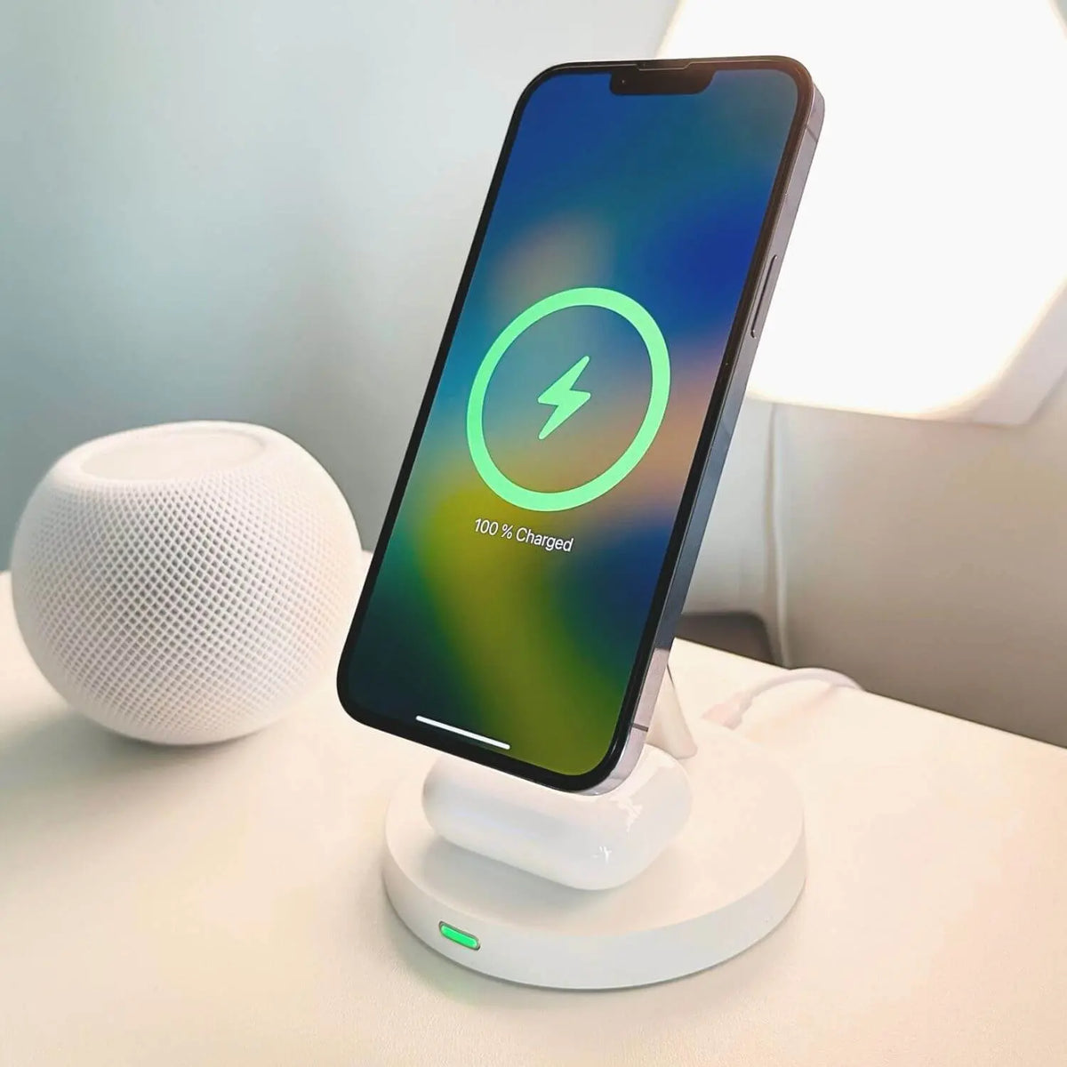 2 in 1 Wireless Charging Stand | Apple MagSafe Duo Charger for Apple ...