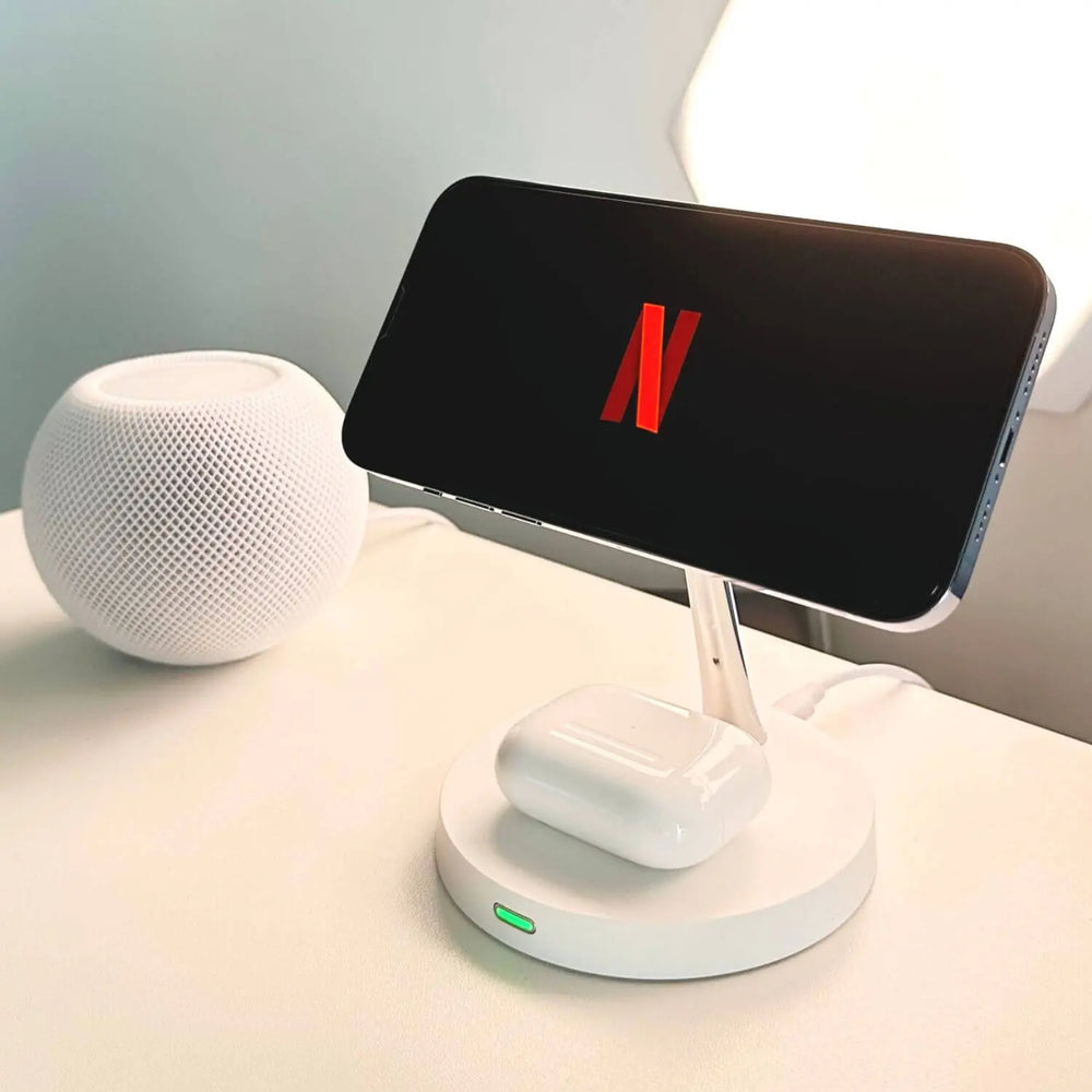 2 in 1 Wireless Charging Stand | Apple MagSafe Duo Charger for Apple ...